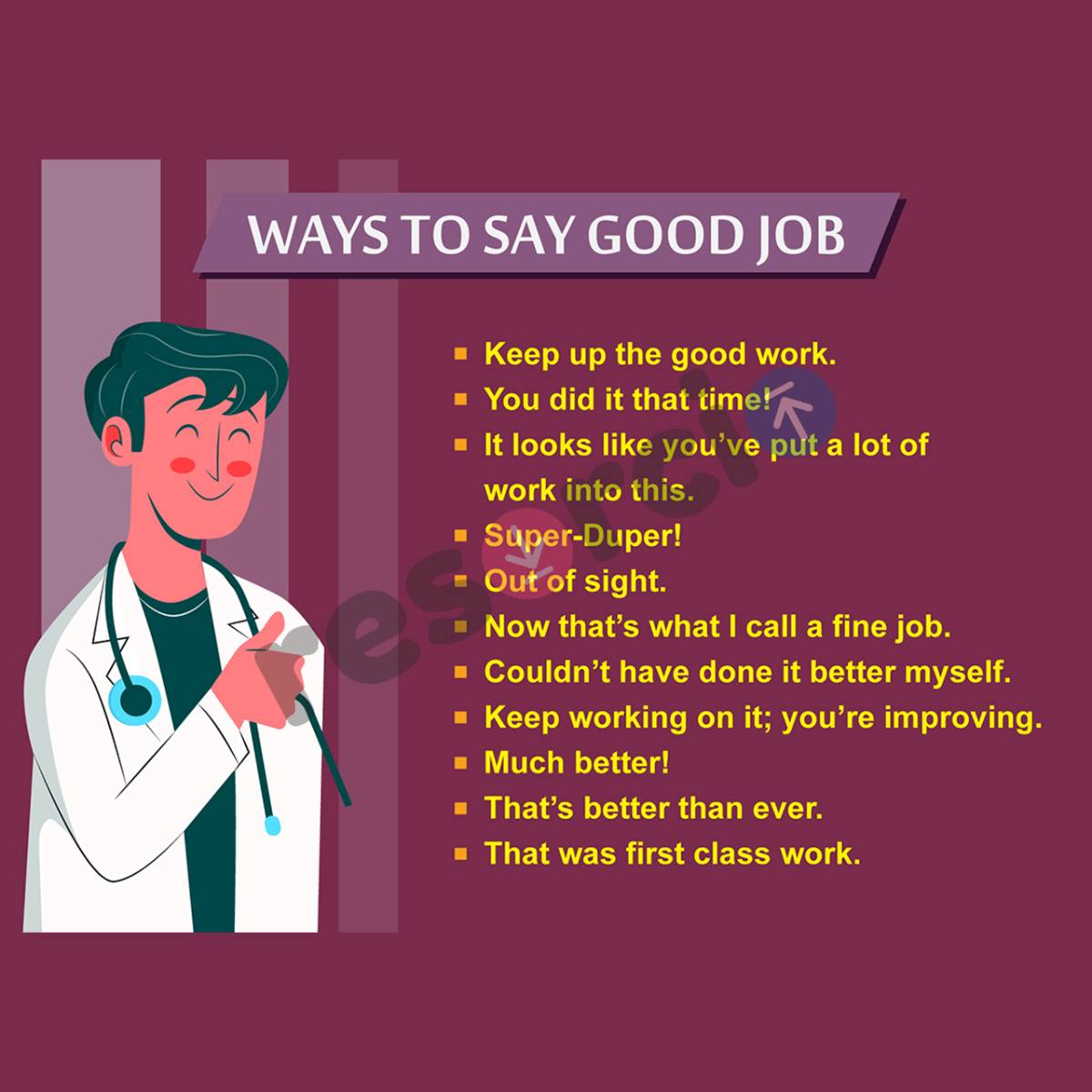 Ways to Say Good Job - Template 06