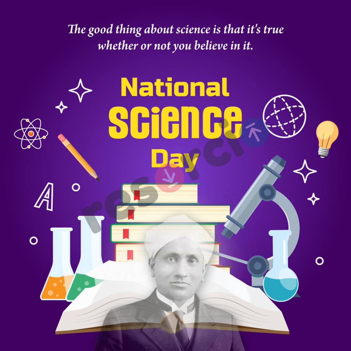National Science Day - Template 01