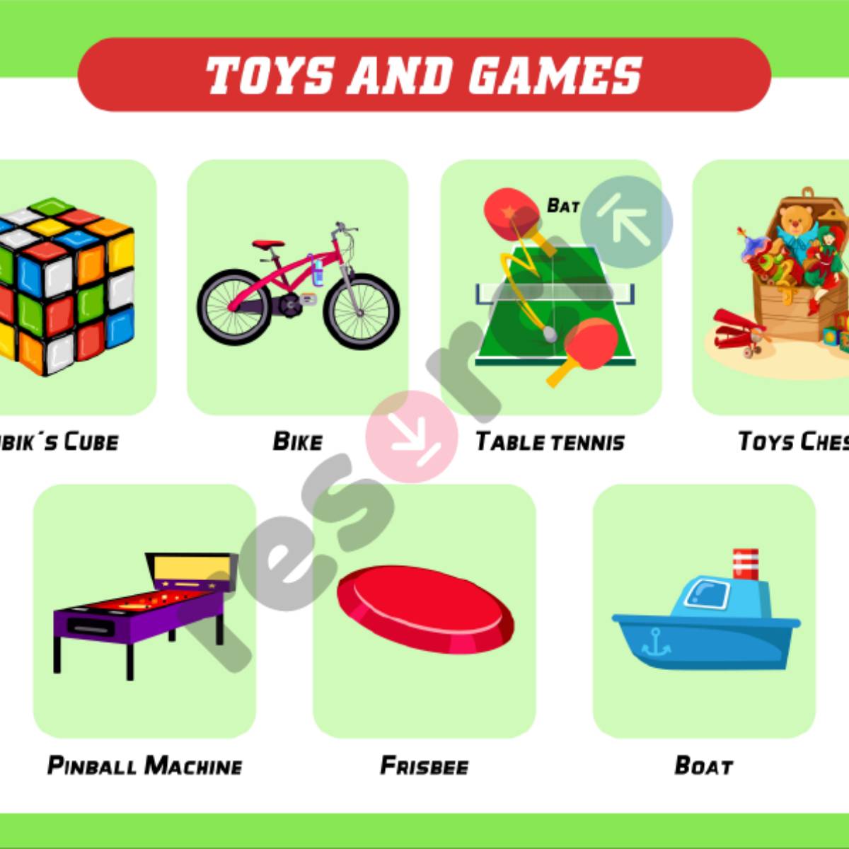 Toys and Games - Template 04
