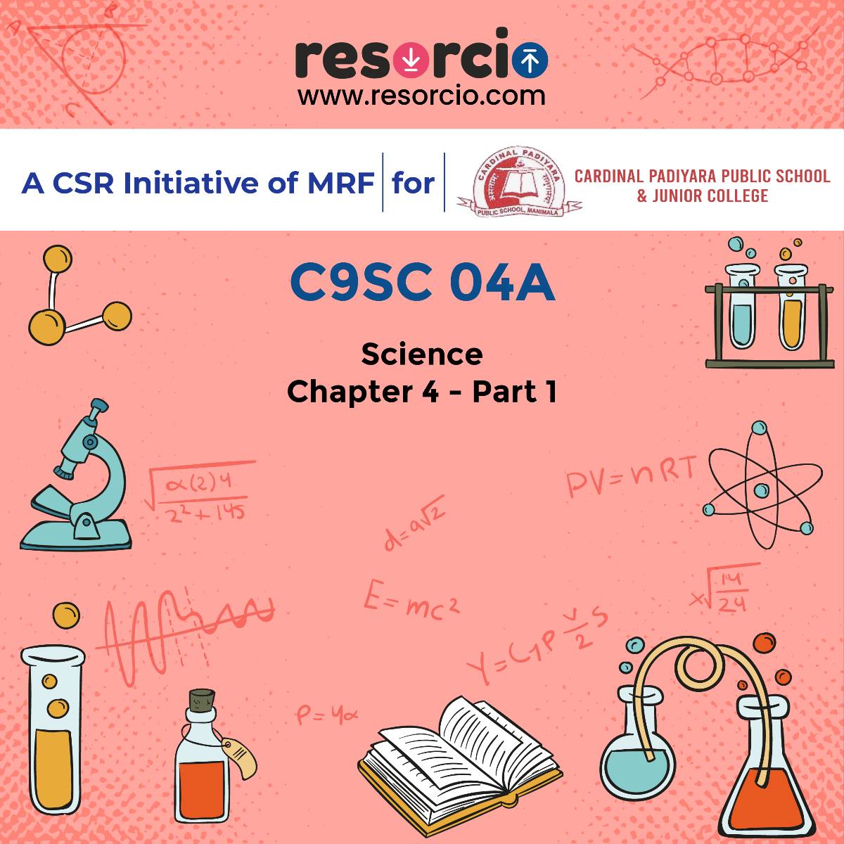 C9SC 04A - Science - Chapter 4 - Structure of the Atom - Part 1