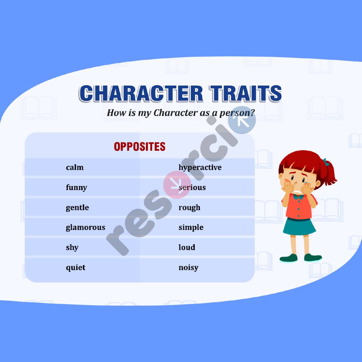 Character Traits - Template 06