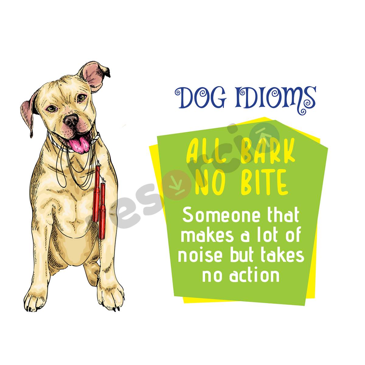 Dog Idioms - Template 06