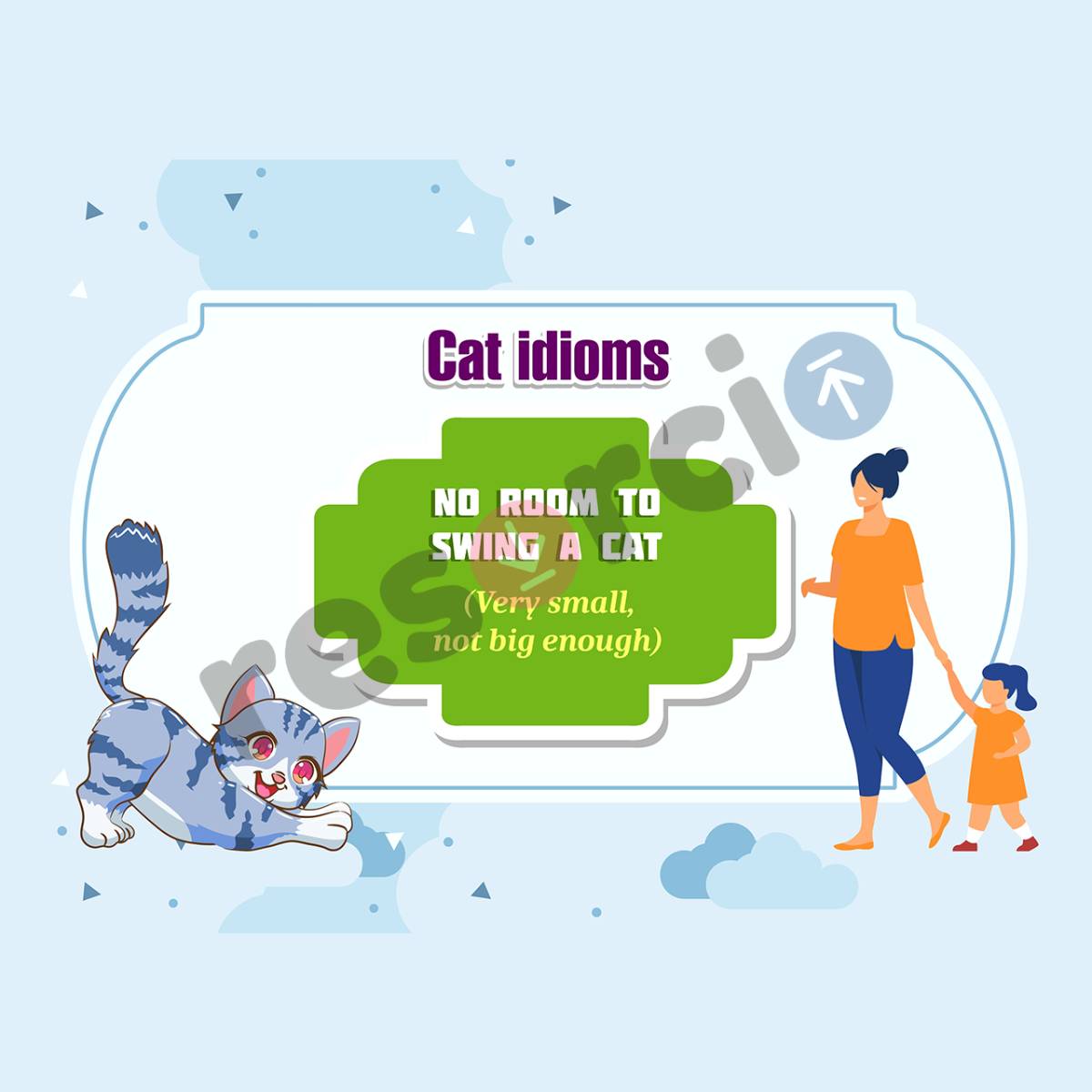 Cat Idioms - Template - 05