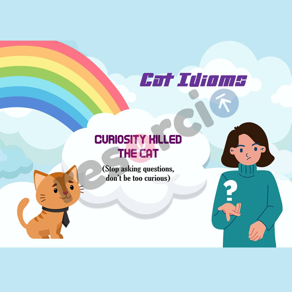 Cat Idioms - Template - 11