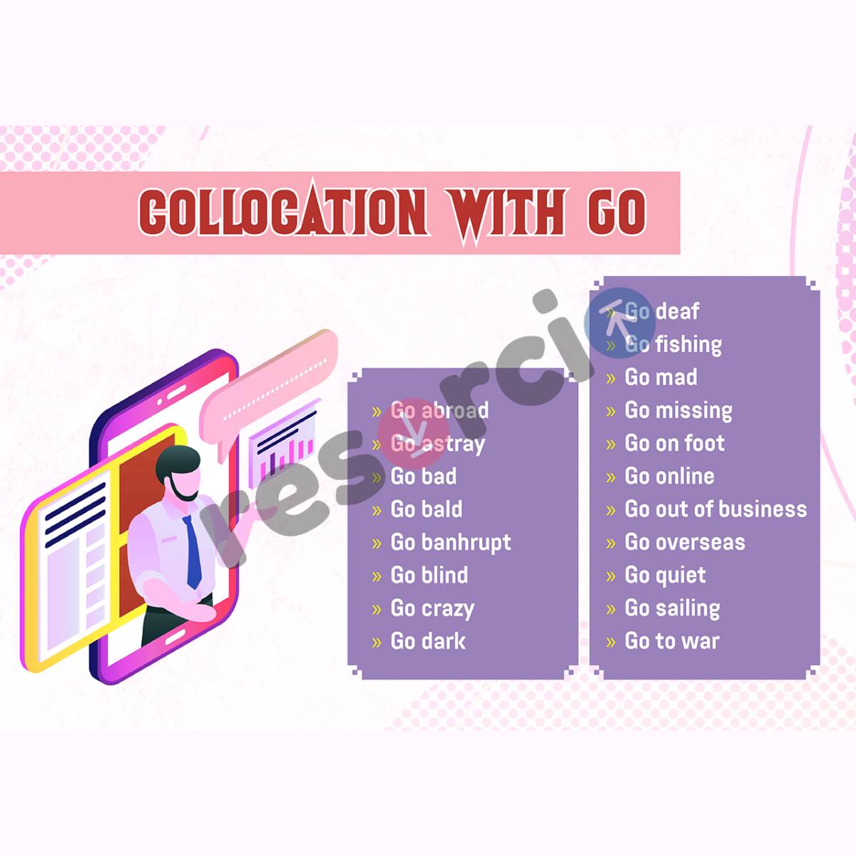 Collocations With Go - Template 04