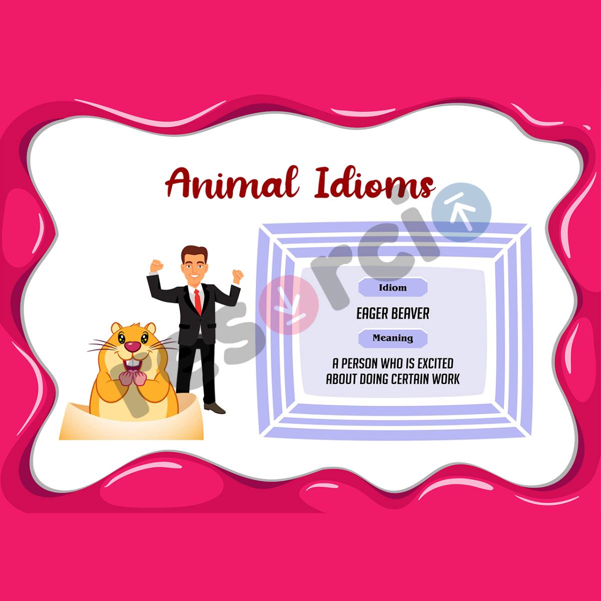 Animal Idioms - Template - 40