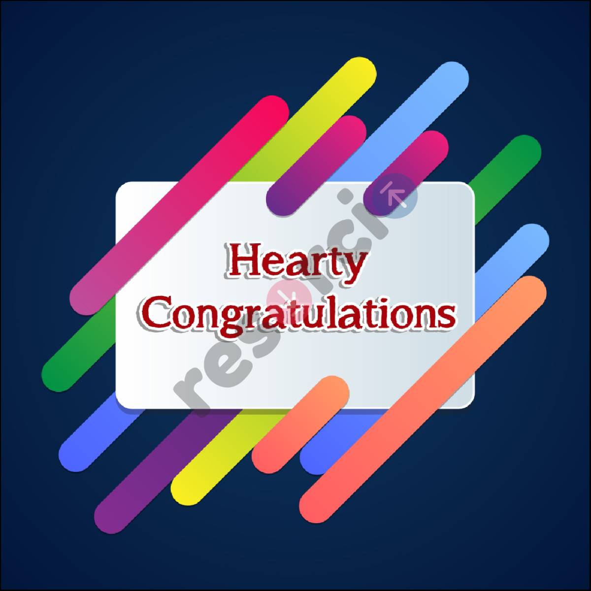 Hearty Congratulations - Template 39