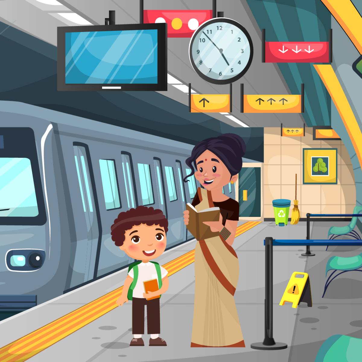 English - Unit 1 - Supplementary - The Woman on Platform 8