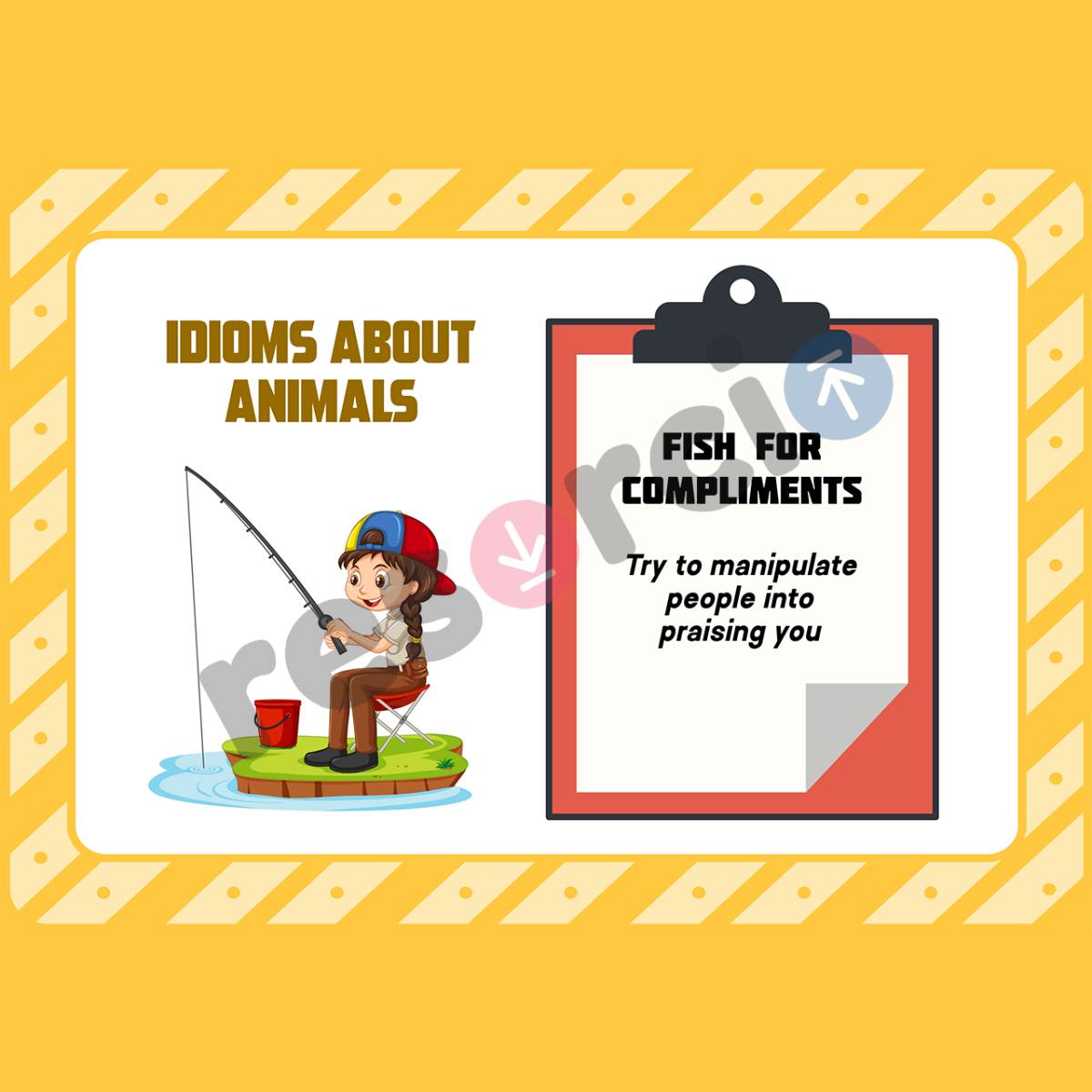 Animal Idioms - Template - 46