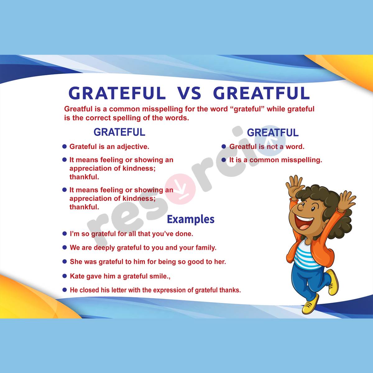 Grateful Vs Greatful - 02