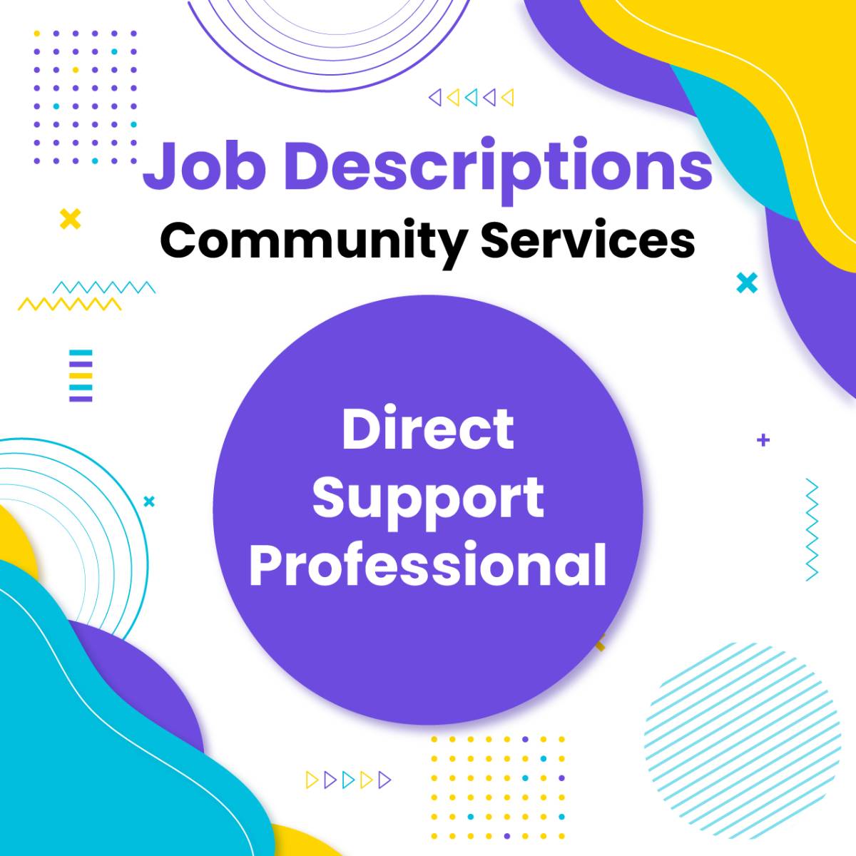 Job Descriptions - Direct Support Professional