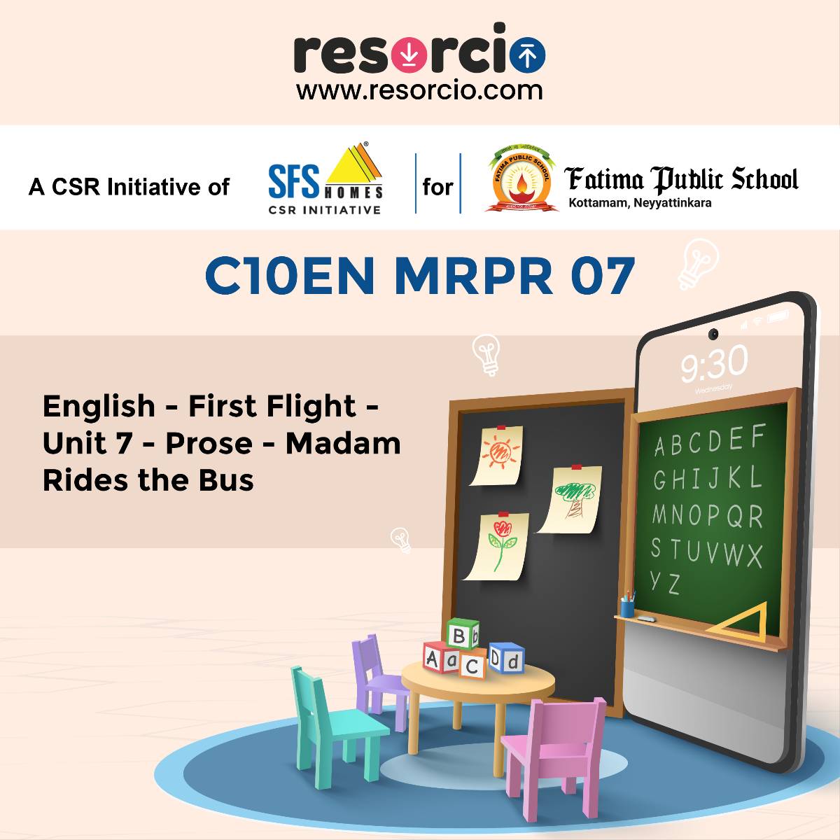 C10EN MRPR 07 - English - First Flight - Unit 7 - Prose - Madam Rides ...