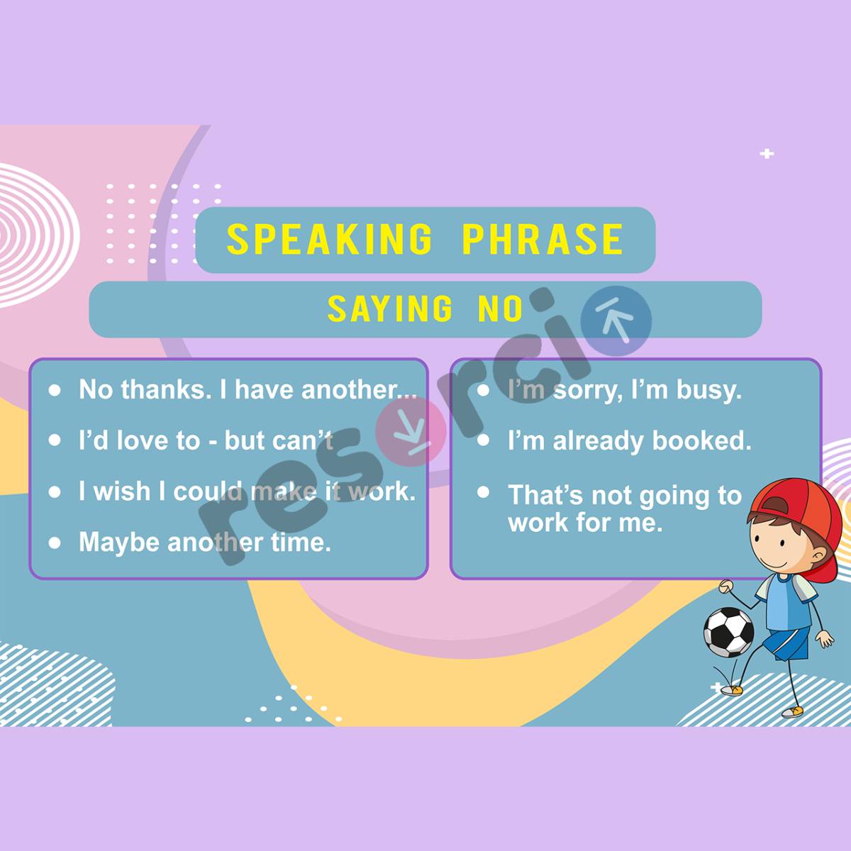 Speaking Phrase 12