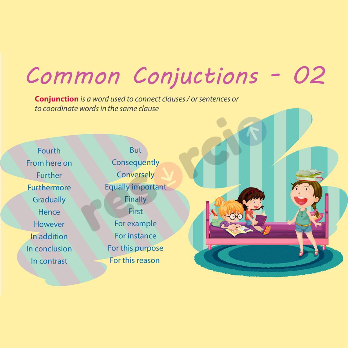 Common Conjunctions 02 - Template 03