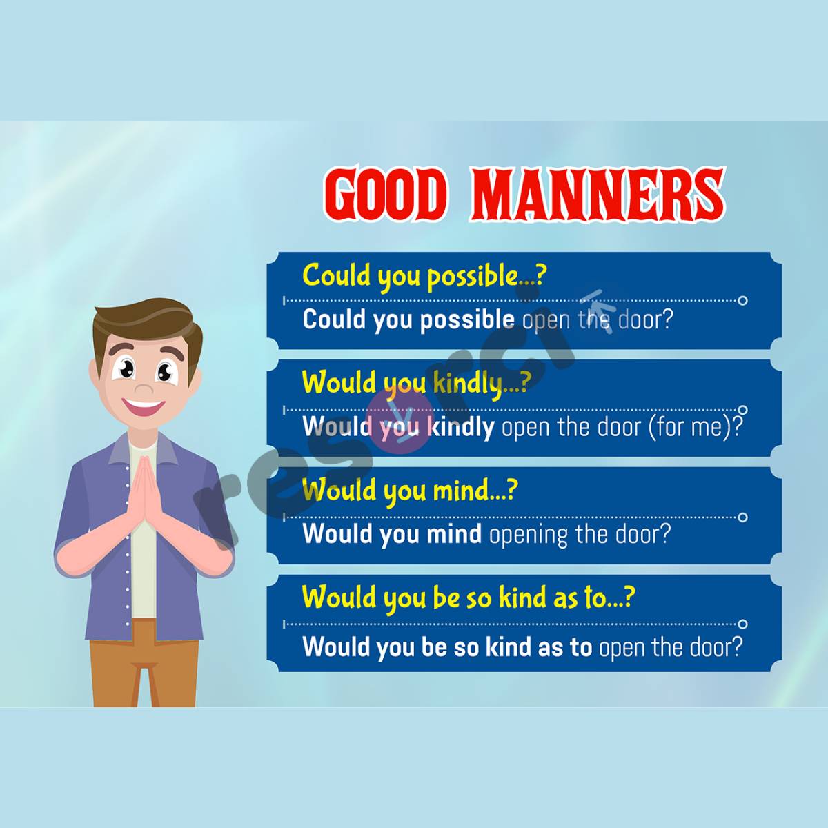 Good Manners - Template 05