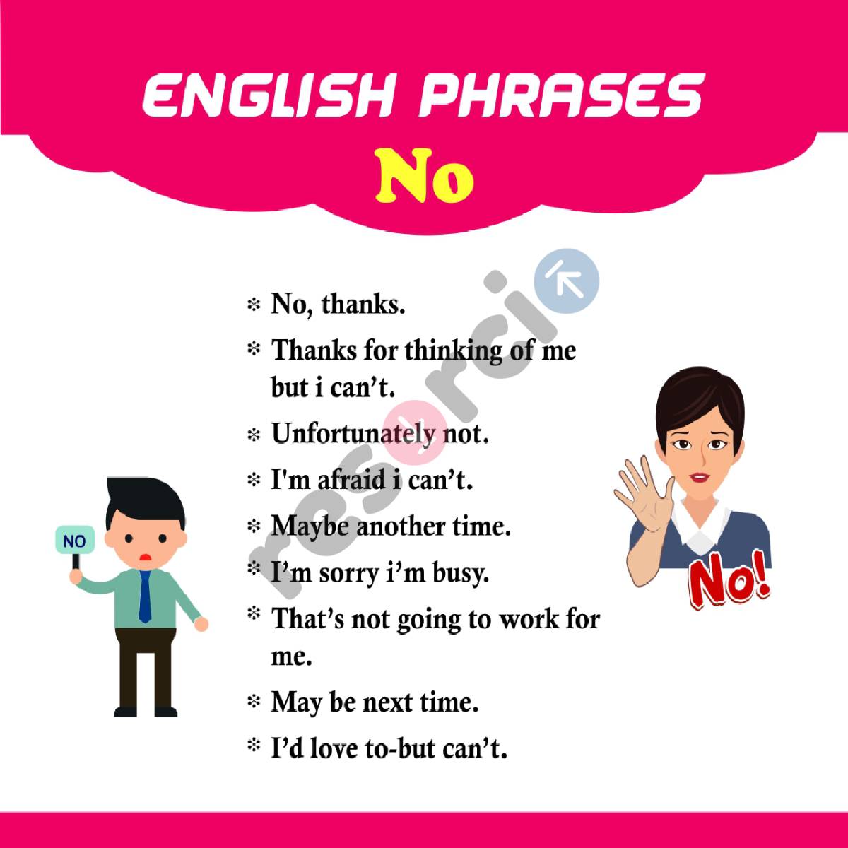 English Phrases NO - Template 01