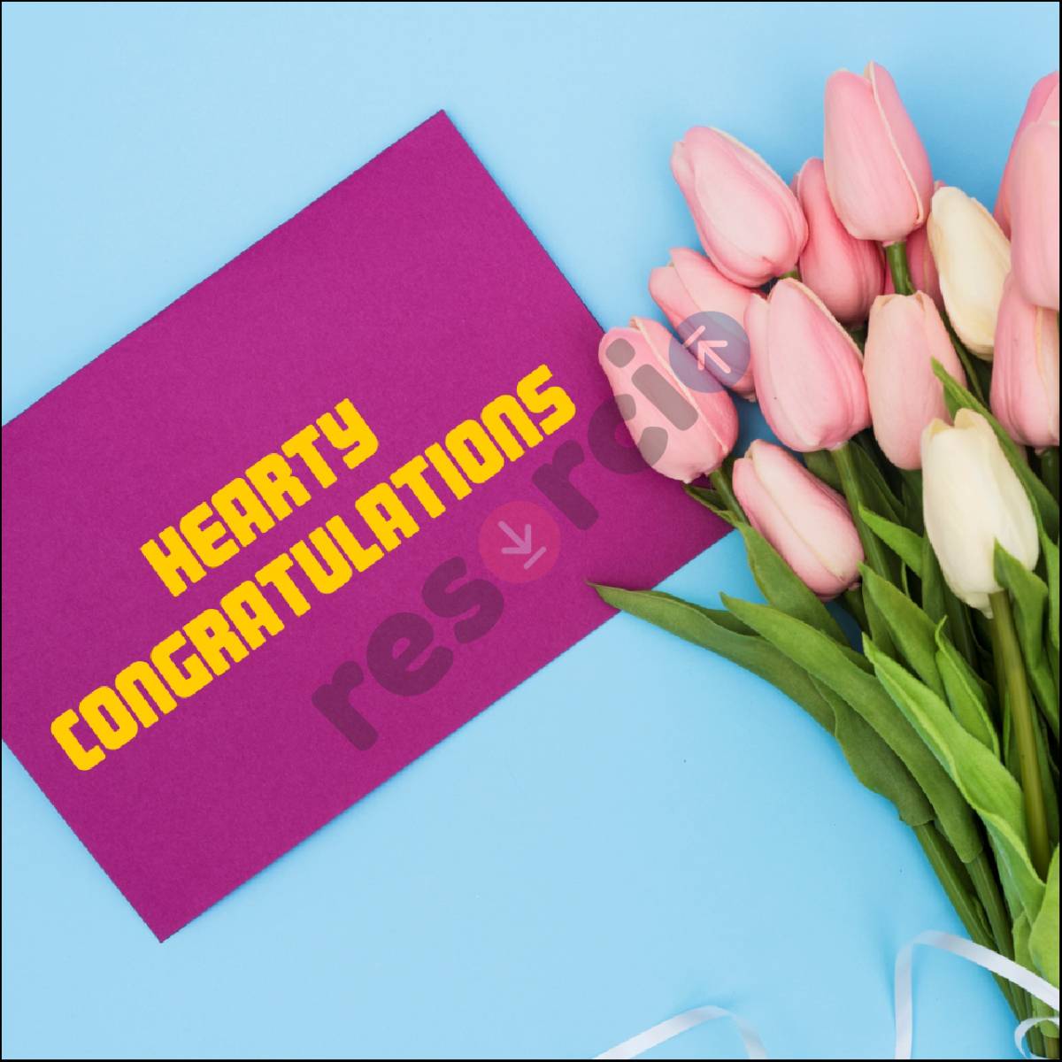 Hearty Congratulations - Template 67