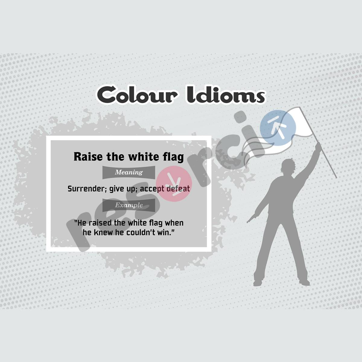 Colour Idioms - Template - 09