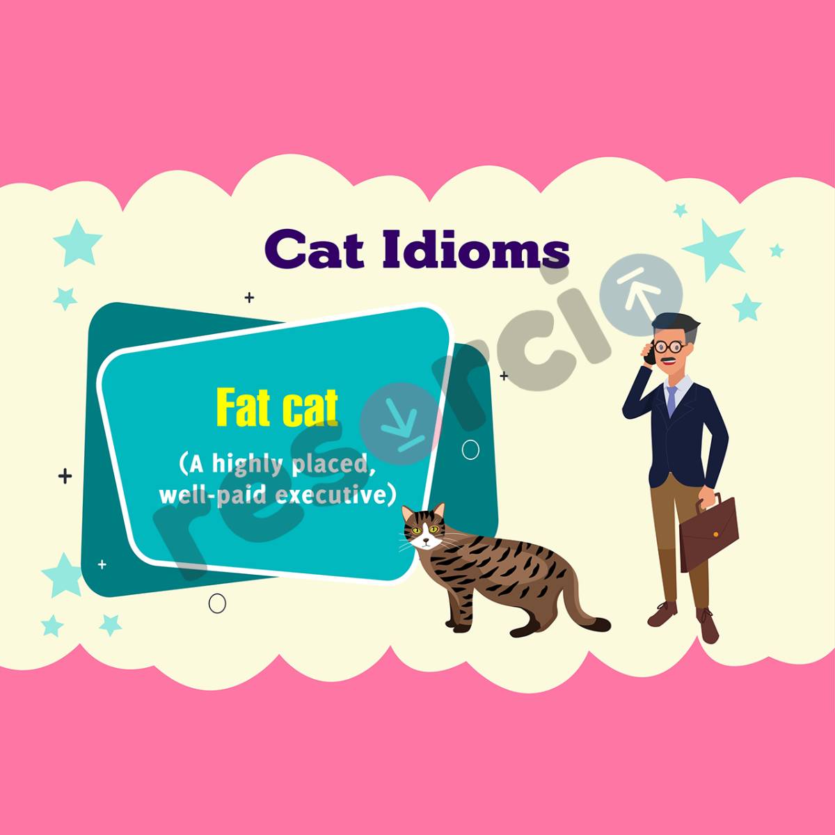 Cat Idioms - Template - 12