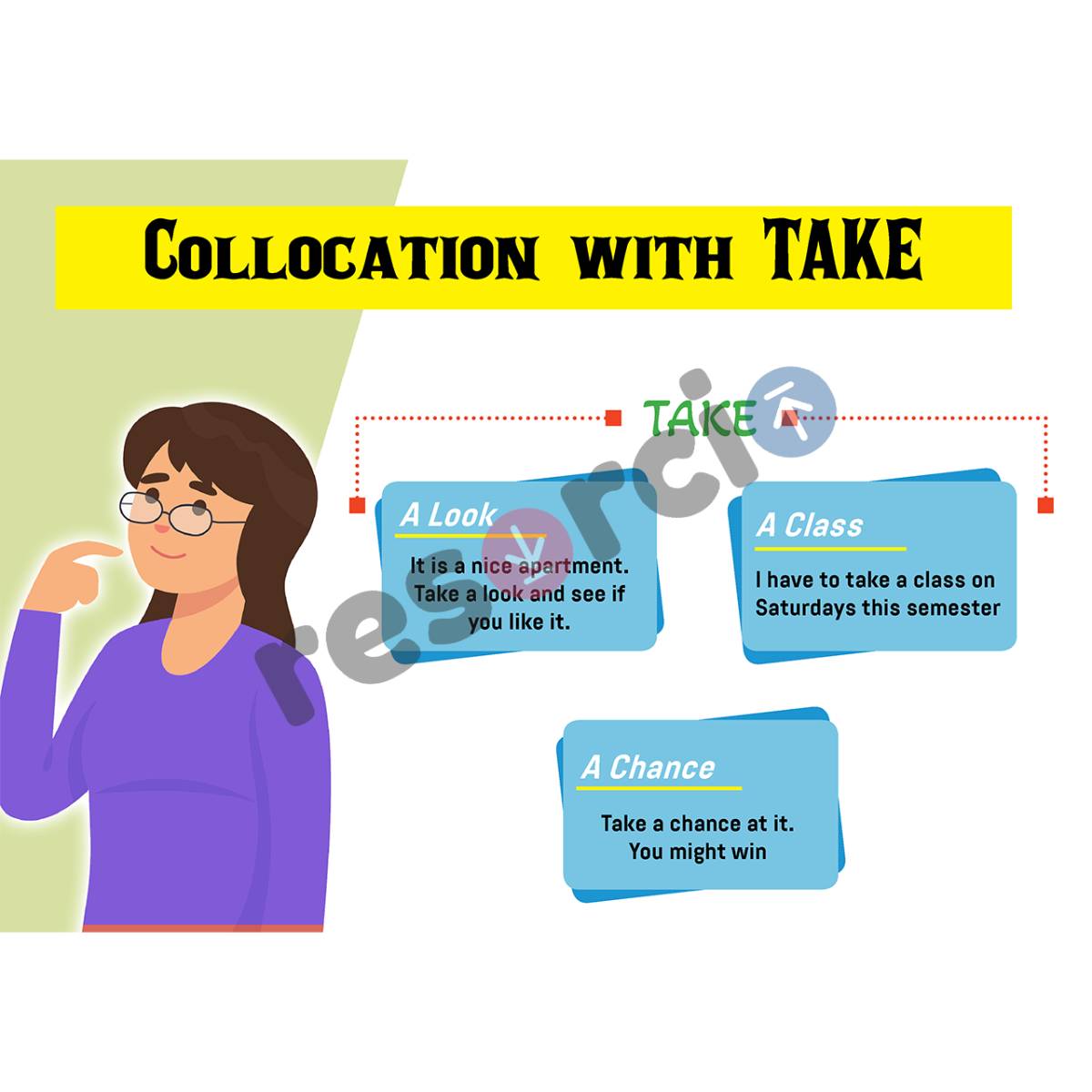 Collocations With Take - Template 05