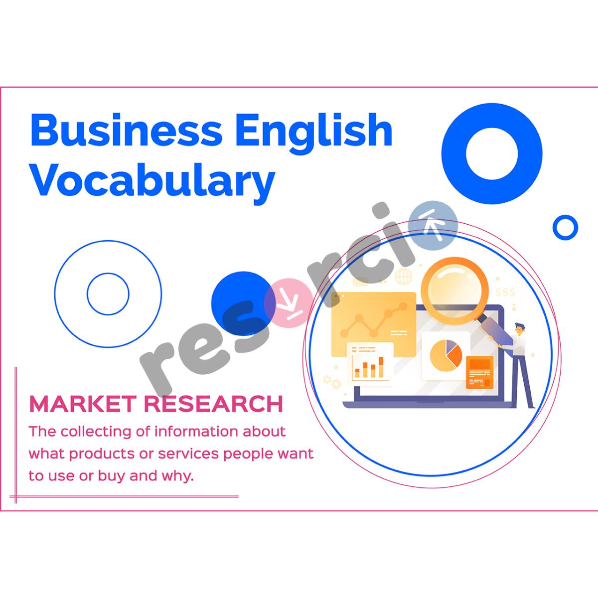 Business English Vocabulary - Template 09