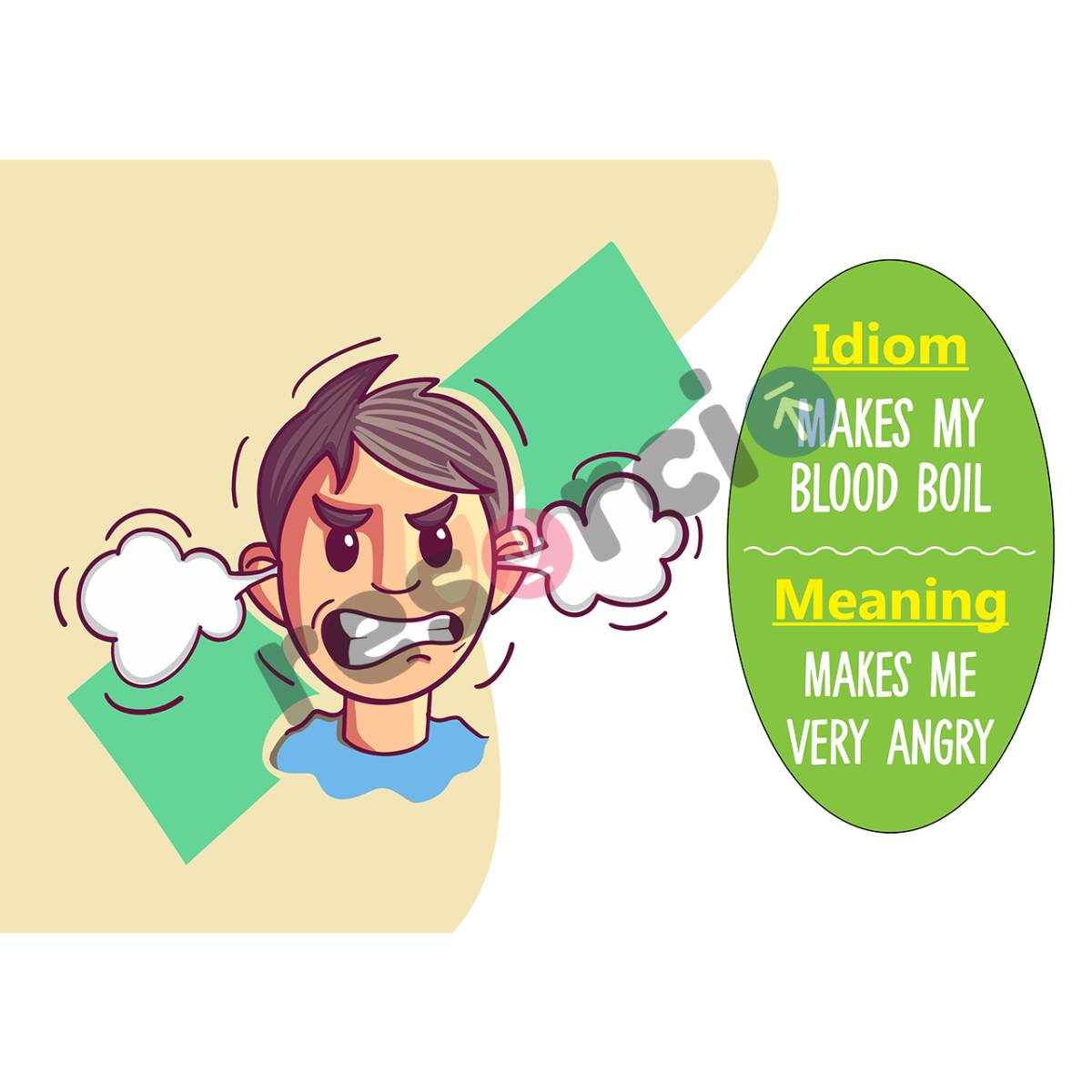 Human Idioms - Template 19