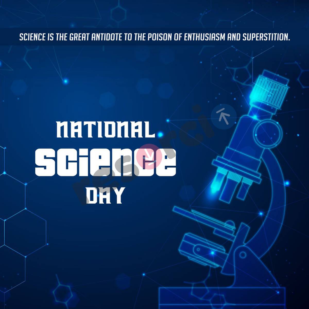 National Science Day - Template 06