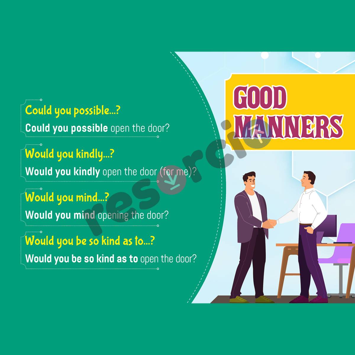 Good Manners - Template 06