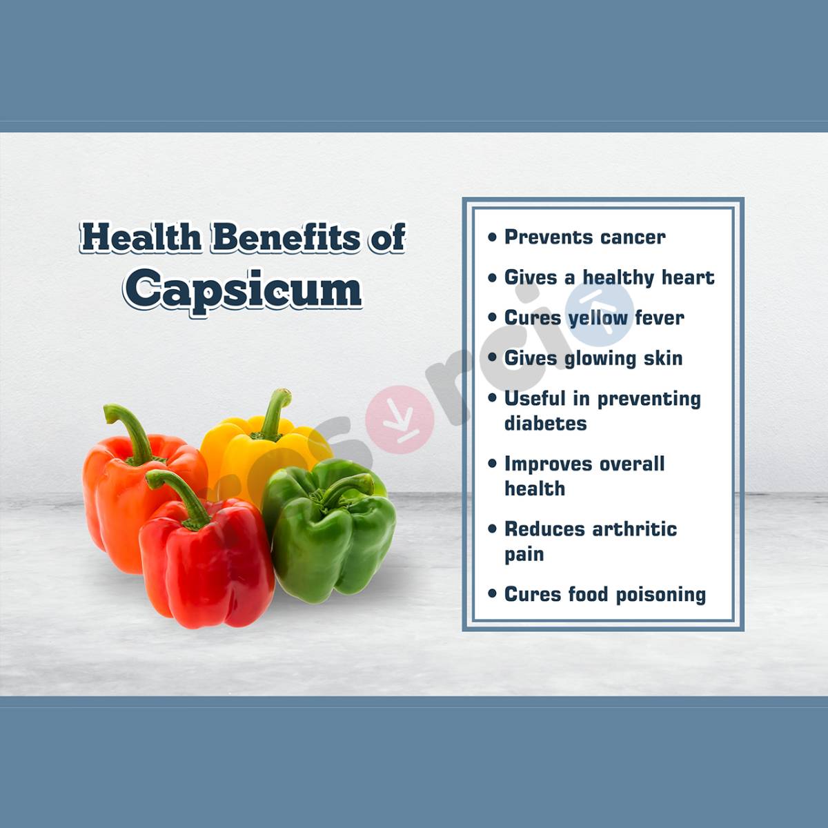Health Benefits of Capsicum - Template 01